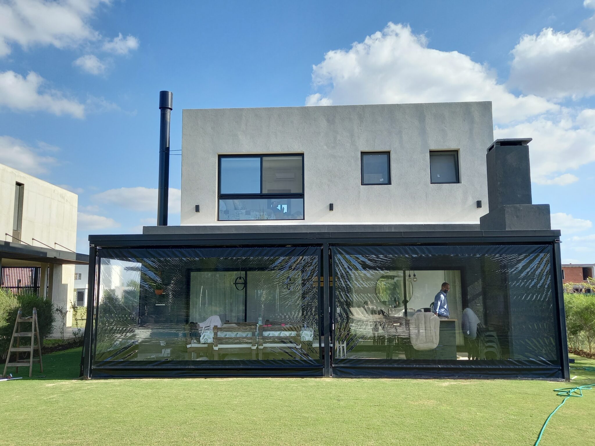 Toldo Vertical transparente | Leloy